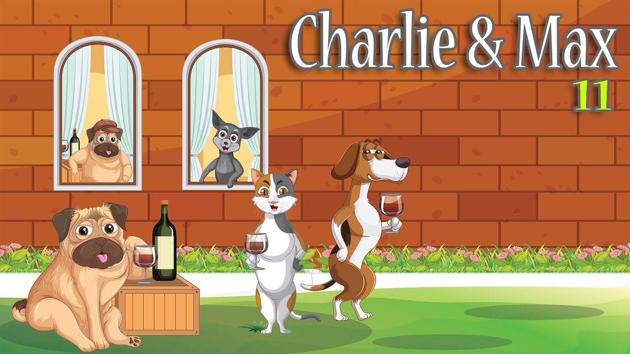 Charlie & Max -FUN 11 | FUNNY CARTOON | Cat Cartoon | Dog Cartoon | Cat ...