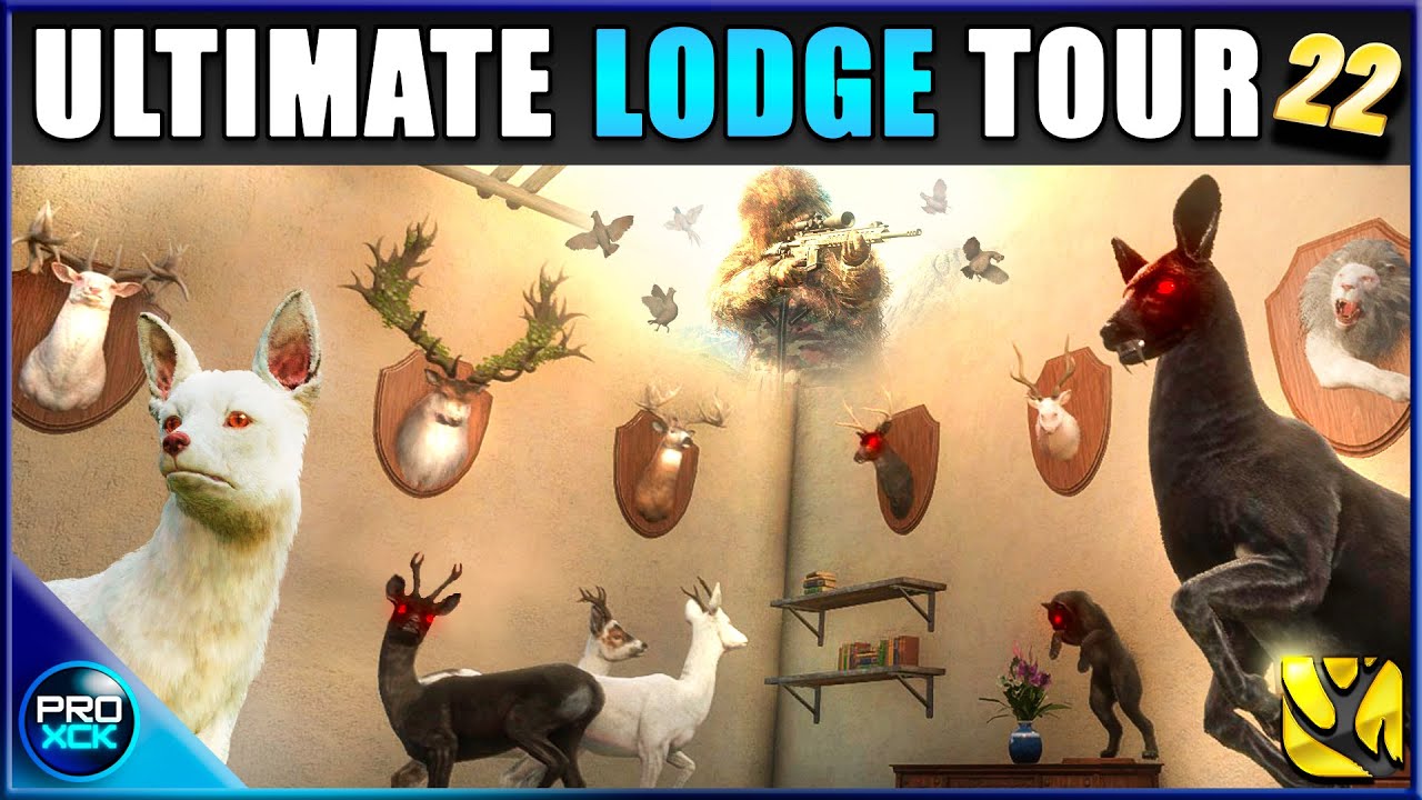 The ULTIMATE Trophy Lodge Tour 2022 | My best trophies so far in ...