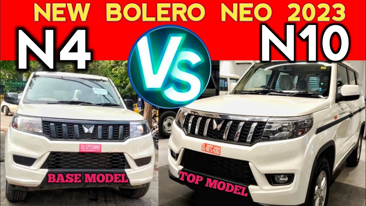 2023 BOLERO NEO N4 BASE MODEL VS N10 TOP MODEL COMPARISON/NEW BOLERO NEO 2023 @NarrusAutovlogs ...
