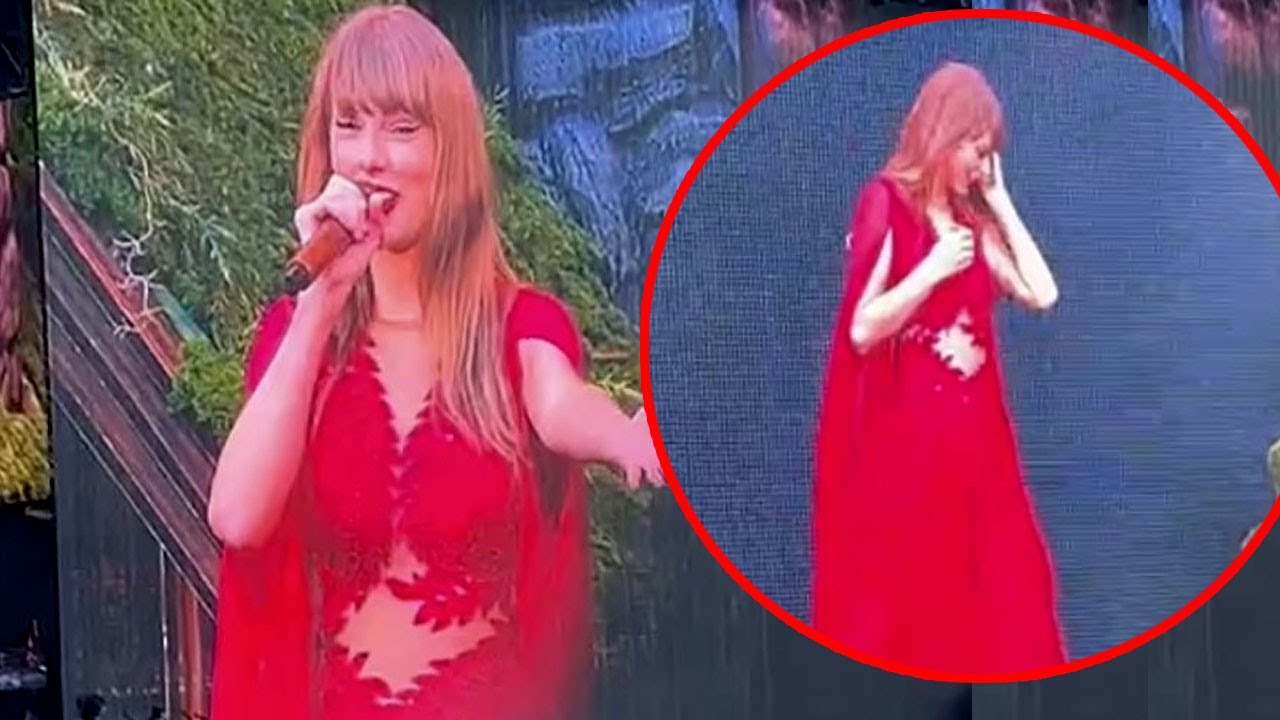 Taylor Swift sheds tears during her emotional performance at her final ...