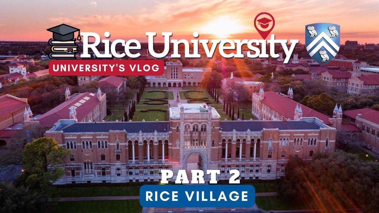 RICE UNIVERSITY - P2 - RICE VILLAGE DISTRICT | PFG - Nhà ở Mỹ - YouTube