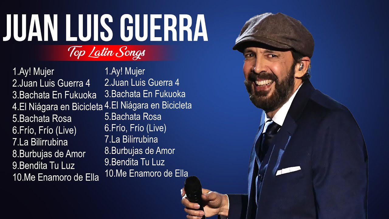 Juan Luis Guerra The Latin songs ~ Top Songs Collections - YouTube