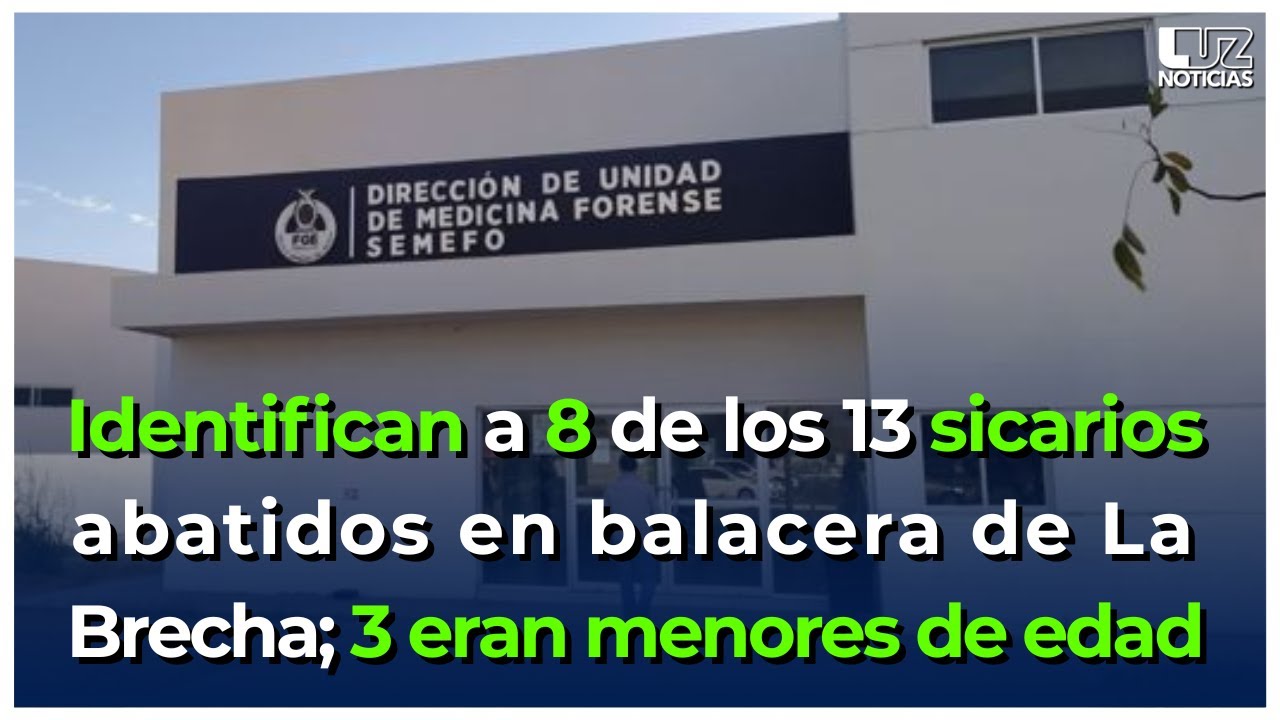 Son carne de cañón. Hay 3 menores de edad abatidos en el enfrentamiento ...