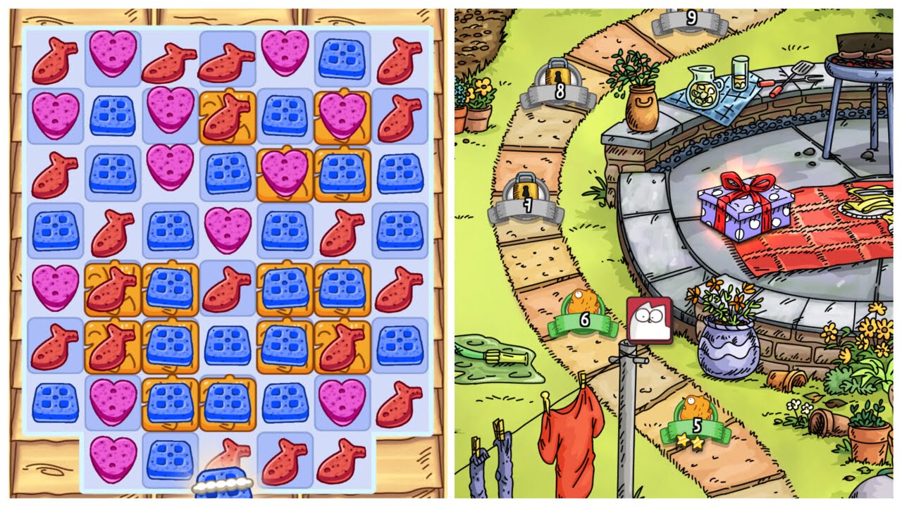 Simon's Cat - A Match 3 Puzzle Adventure - YouTube