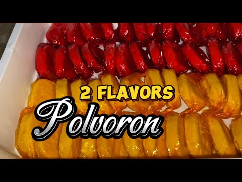 POLVORON IN 2 FLAVORS HOW TO MAKE POLVORON | EASY DESSERT RECIPE ...