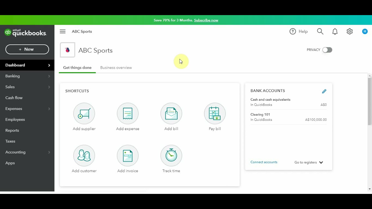 QUICKBOOKS adding suppliers - YouTube