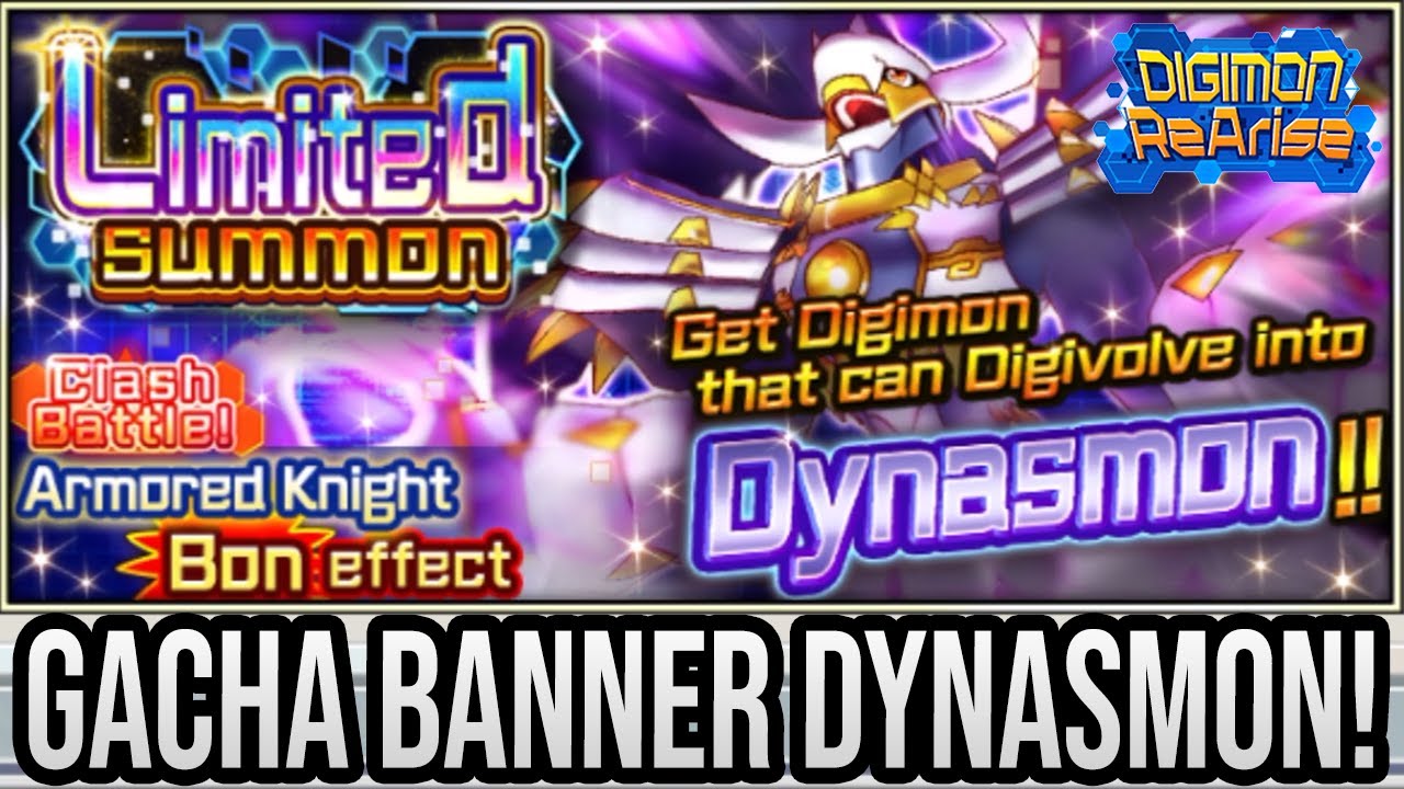 GACHA BANNER DYNASMON! - Digimon ReArise Indonesia (iOS/Android) [61 ...