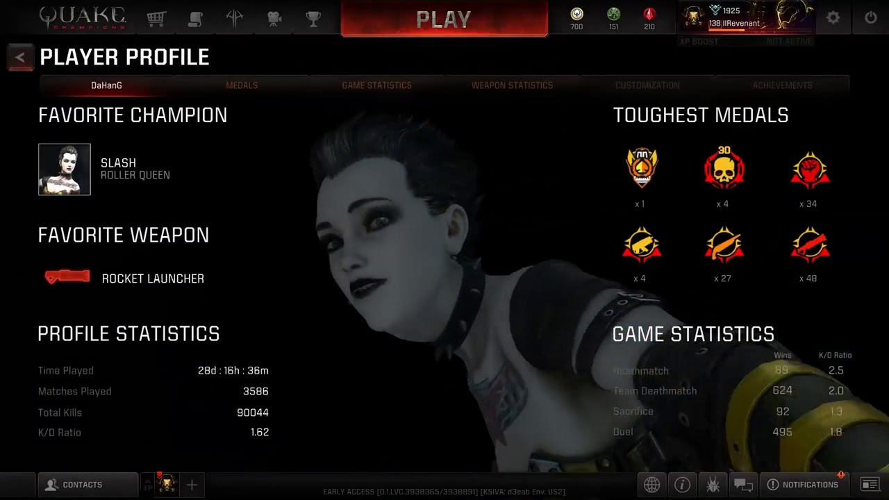 Quake Champions - ALL Favorite Champion Animations - YouTube