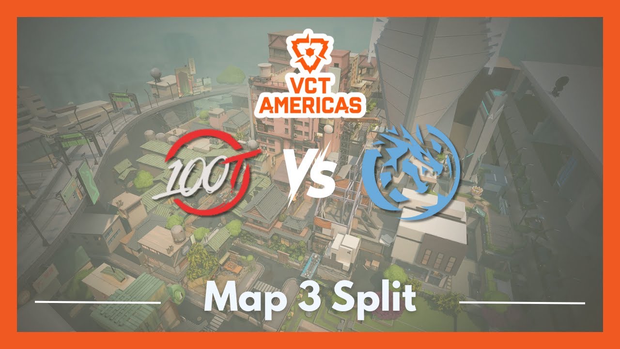 100T vs LEV | VCT Americas Kickoff | Map 3 Split - YouTube