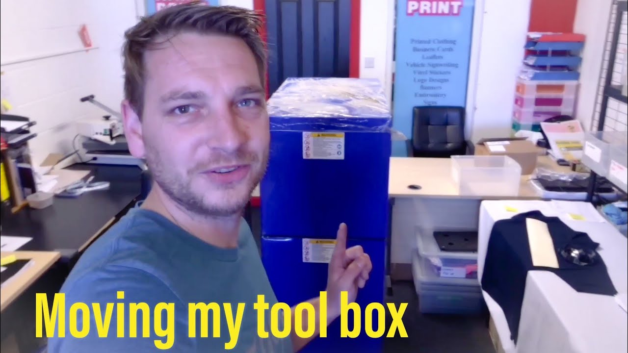 Moving my tool box - YouTube