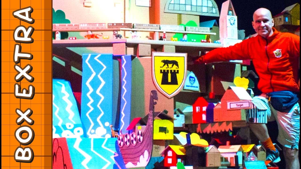 Building A Cardboard City! | Box Extra on Box Yourself - YouTube