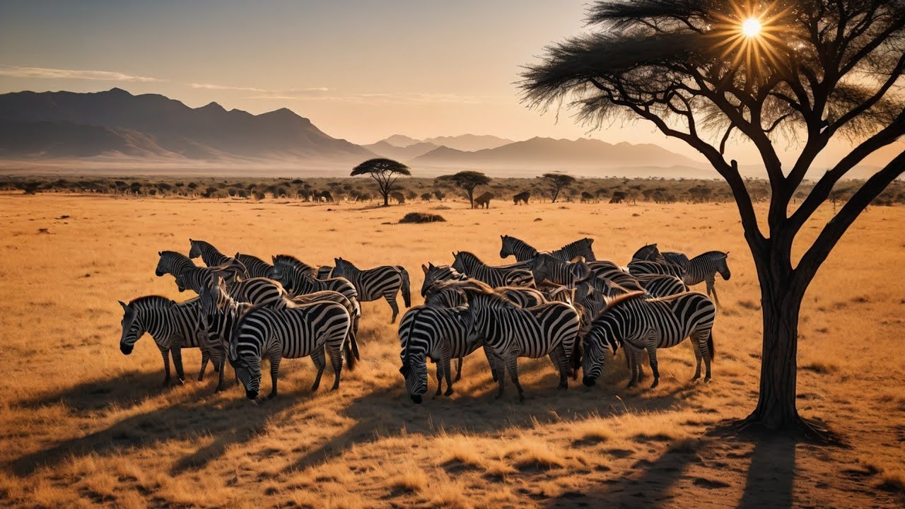 Unity in the Zebra Herd - YouTube