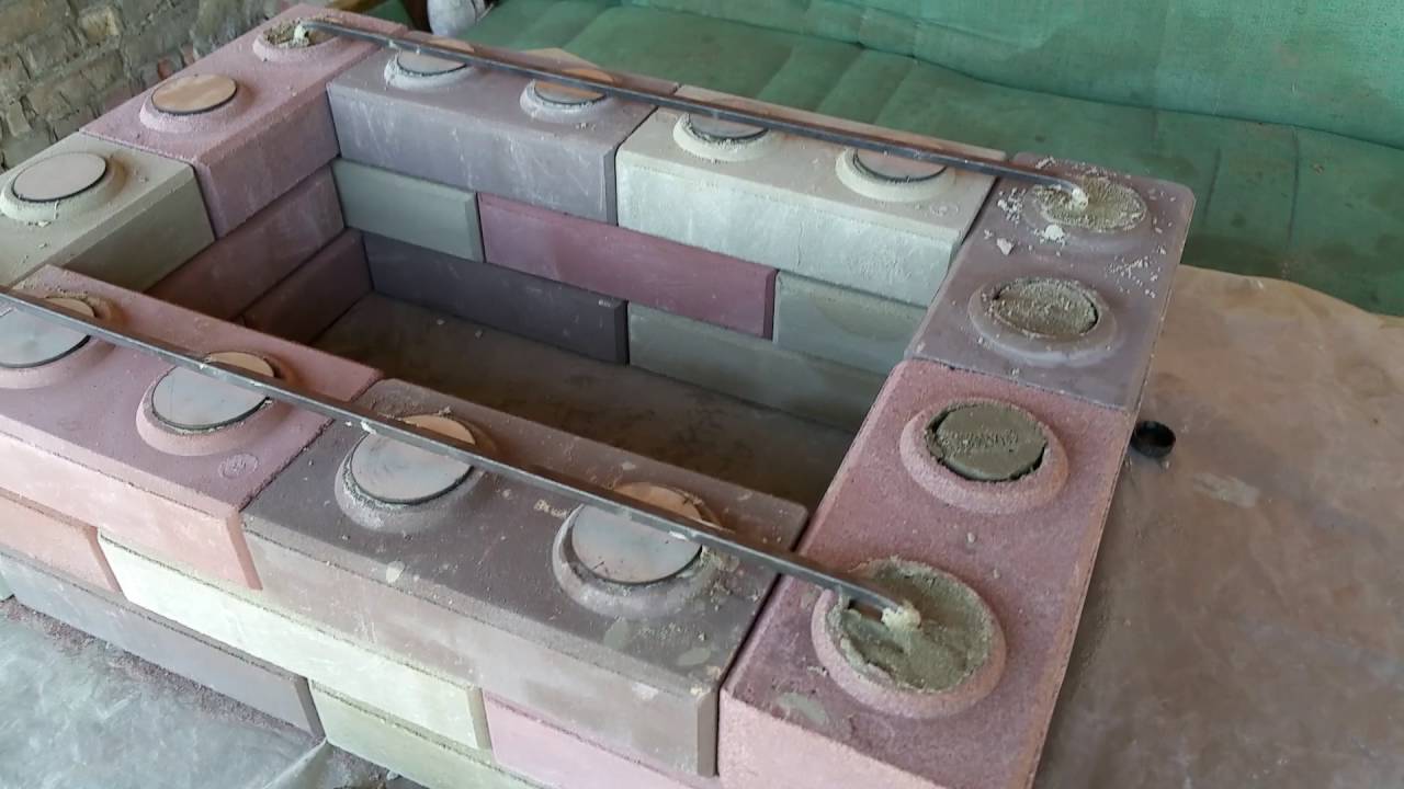 Кирпич 5Bricks Мангал часть 4 - YouTube