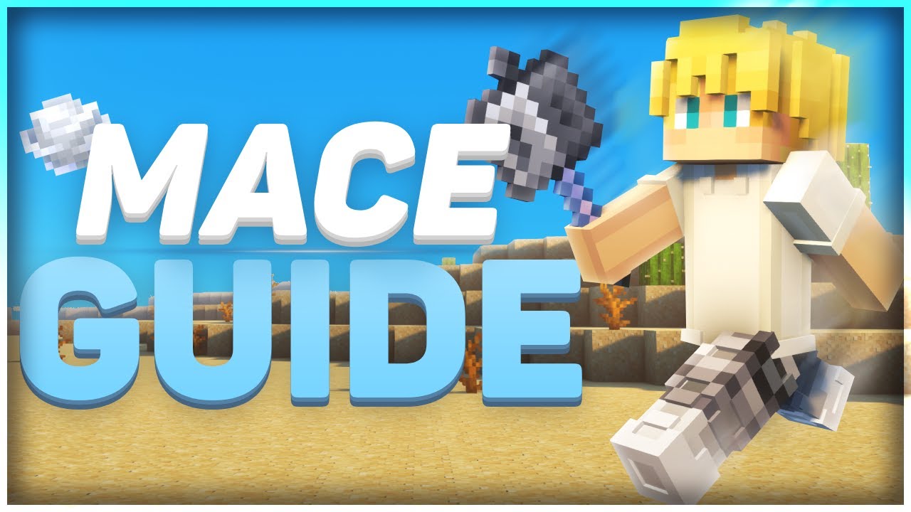 Minecrafts BEST mace guide! - YouTube