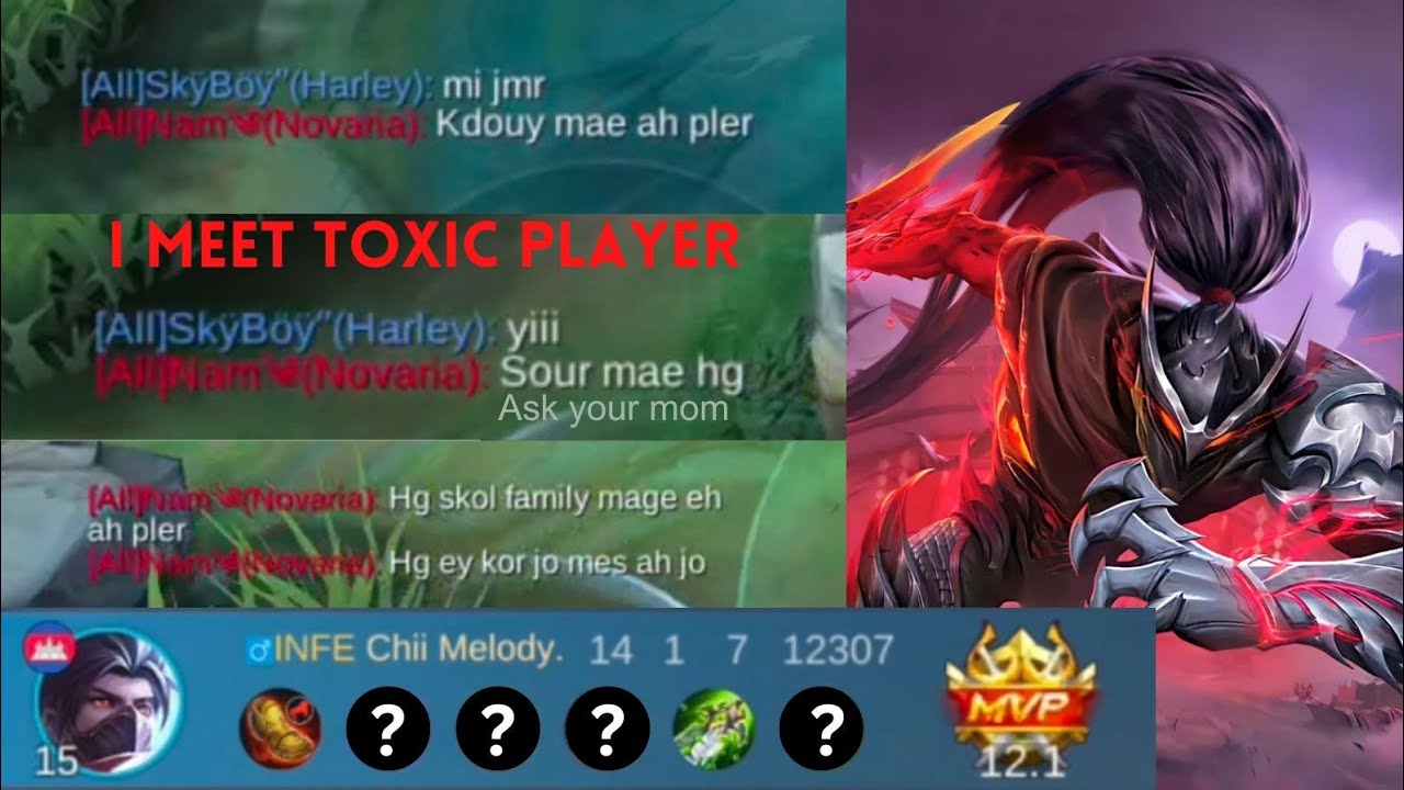 GUYSS I meet the most toxic player in mlbb can I defeat him??? - YouTube