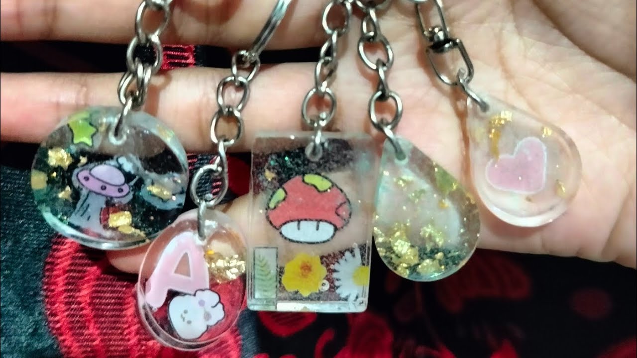 Membuat Kerajinan Tangan "Gantungan Kunci Dari Resin" Tugas Projek 3 ...