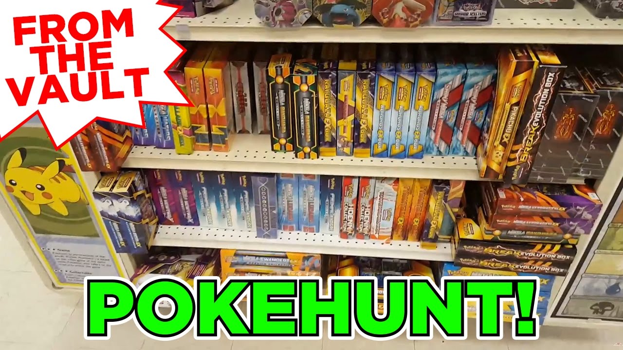 POKEMON CARD HUNTING MARATHON - Several Wal-Mart / Target / Toys R Us ...