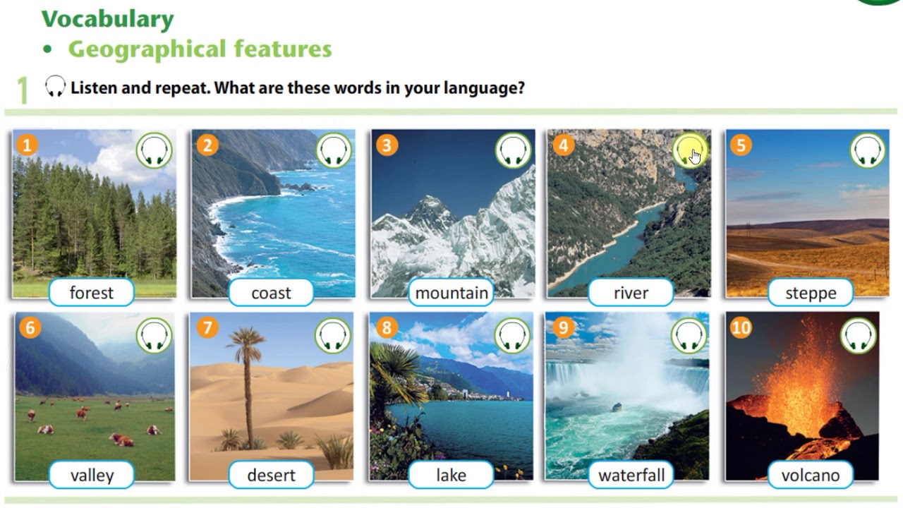 Our countryside Grade 6 words - YouTube
