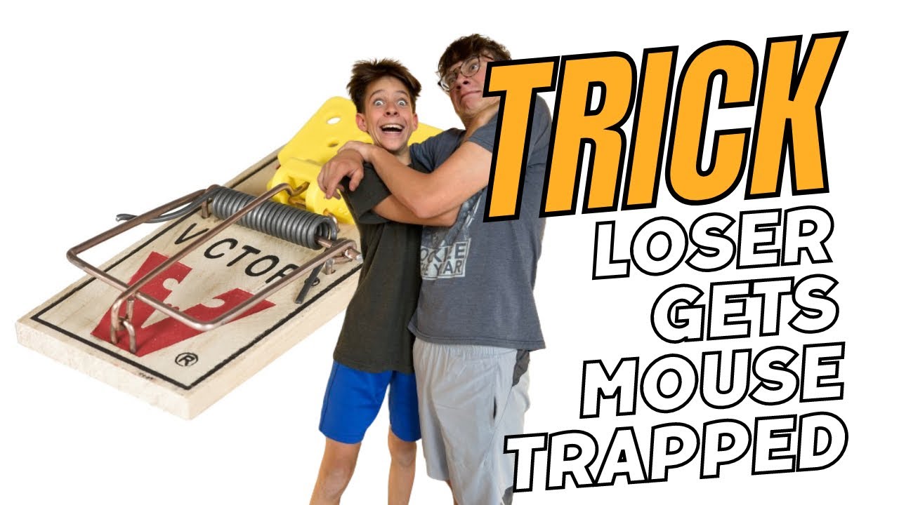 Trick loser gets mouse trapped (re-edited) - YouTube