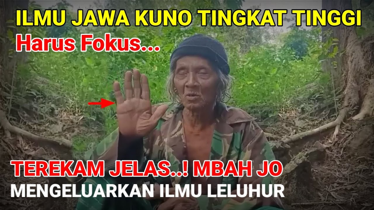 Viral..! Mbah Jo Mengeluarkan Ilmu Jawa Kuno Warisan Leluhur - YouTube