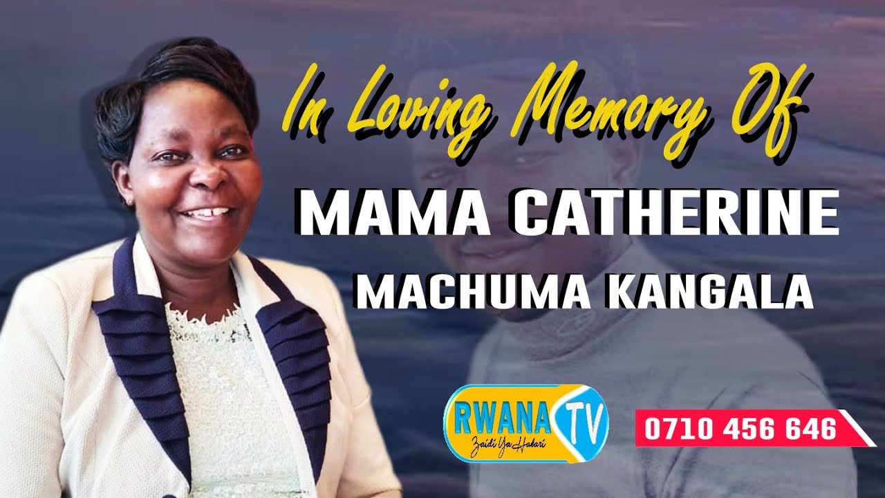 THE MORTUARY PROCESSION FOR THE LATE MAMA CATHERINE MACHUMA - YouTube