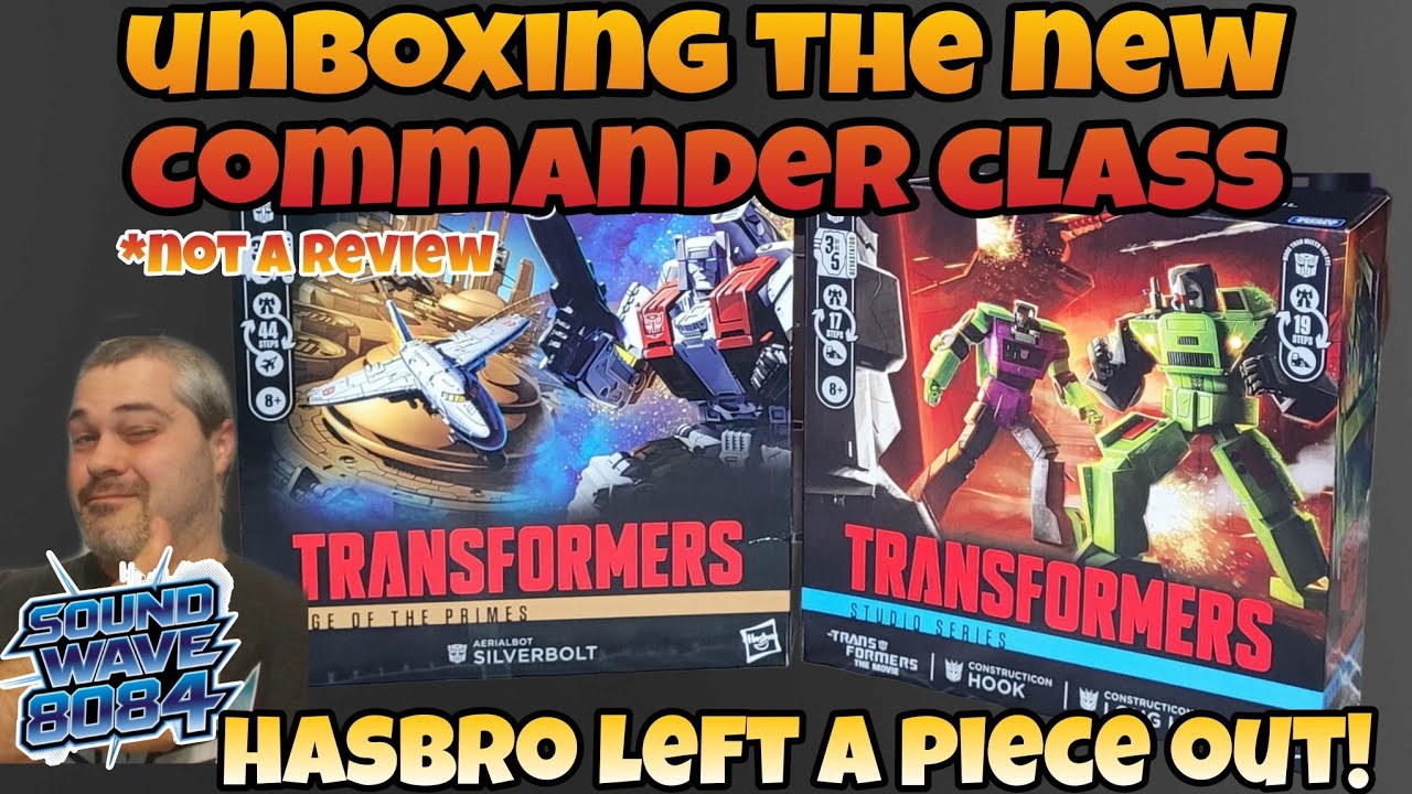 A late night spur of the moment unboxing of the new Transformers Commander Class figures - YouTube