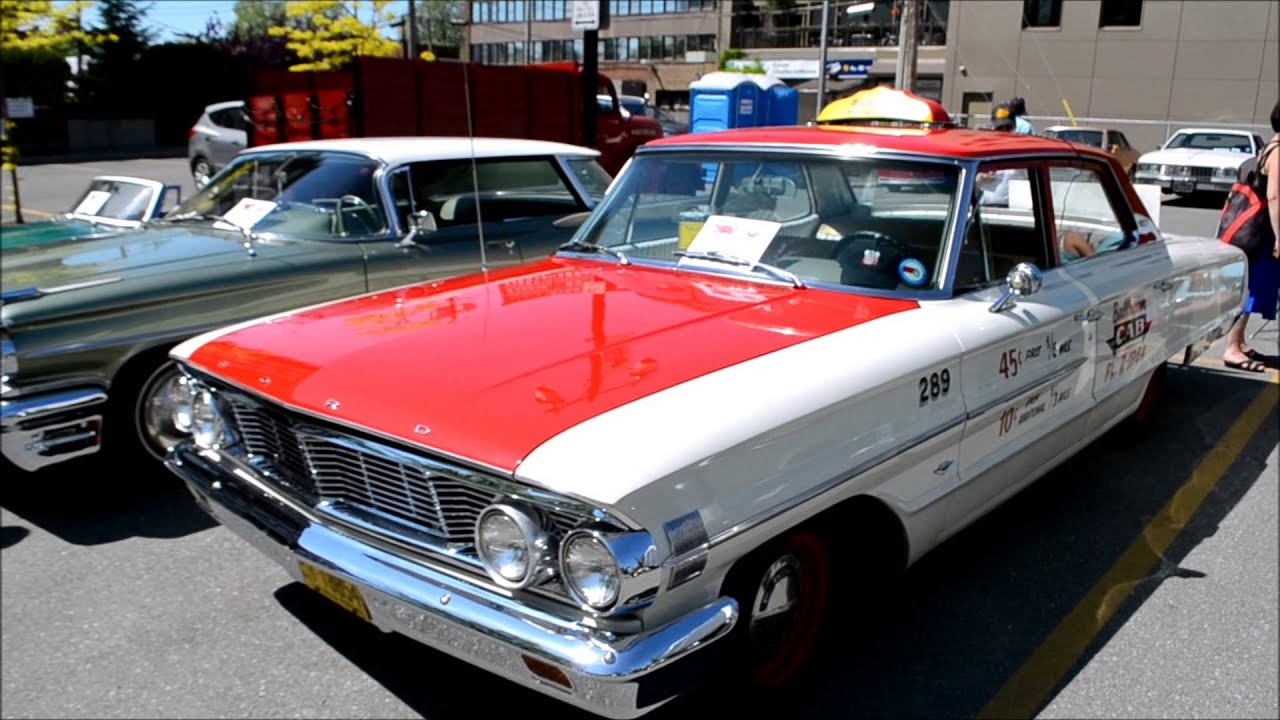 AMAZING 1964 FORD CUSTOM TAXI REPLICA - 289 START UP - YouTube