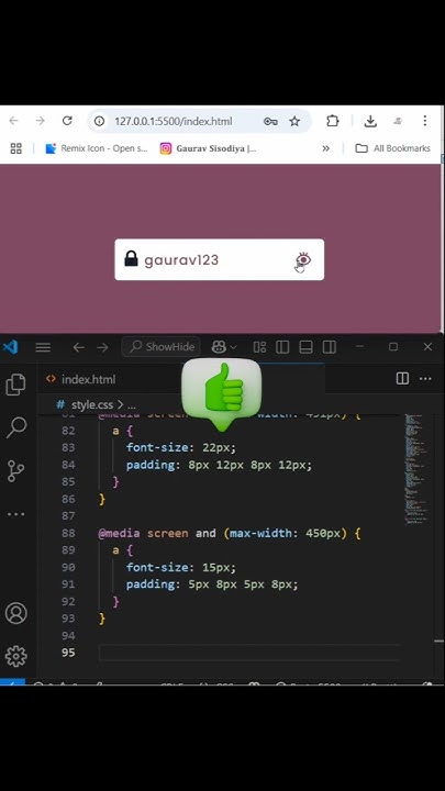 🔒 Showhide Password Using Javascript Webdevelopment Coding Javascript Shorts Youtube