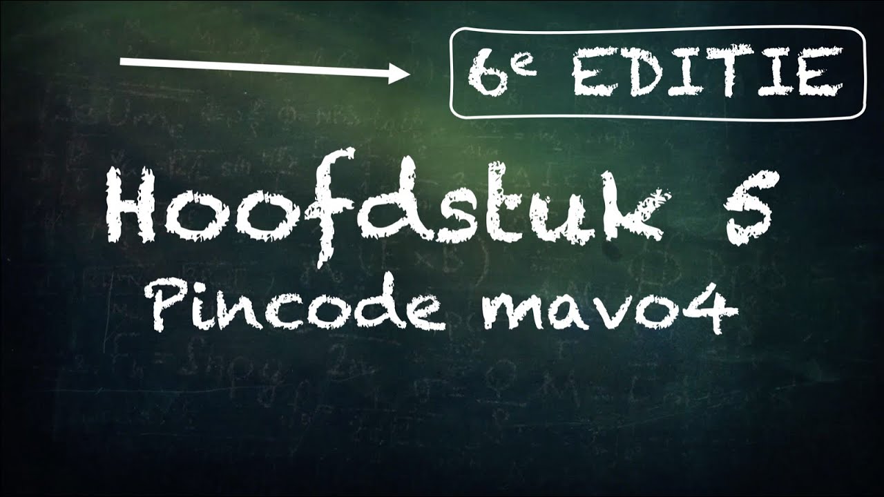 Hoofdstuk 5 mavo 4 (Pincode 6e ed.) - economie vmbo - YouTube