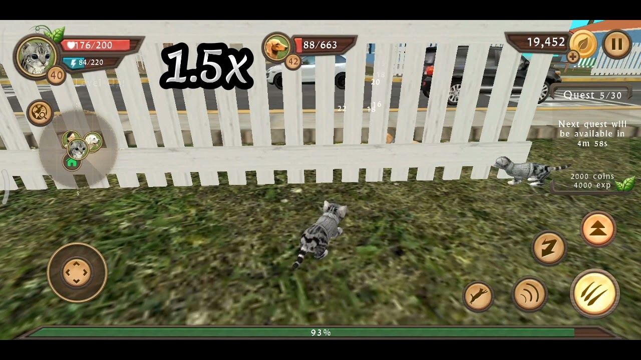 Lvl 1-200 part 5 || Cat Sim - YouTube