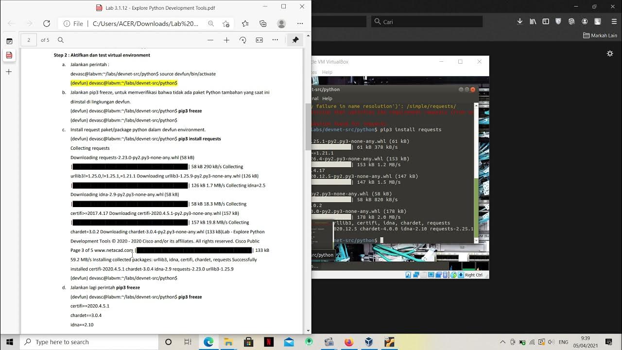 Lab 3.1.12 - Explore Python Development Tools - YouTube