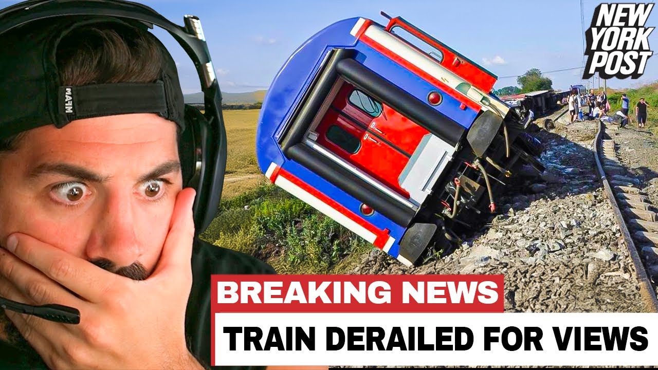 This YouTuber Derailed a Train for Views! - YouTube