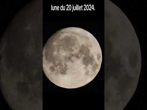 Phases de la lune entre le 13 et le 27 juillet 2024 à Romans sur Isère. #astronomie #lune #romans