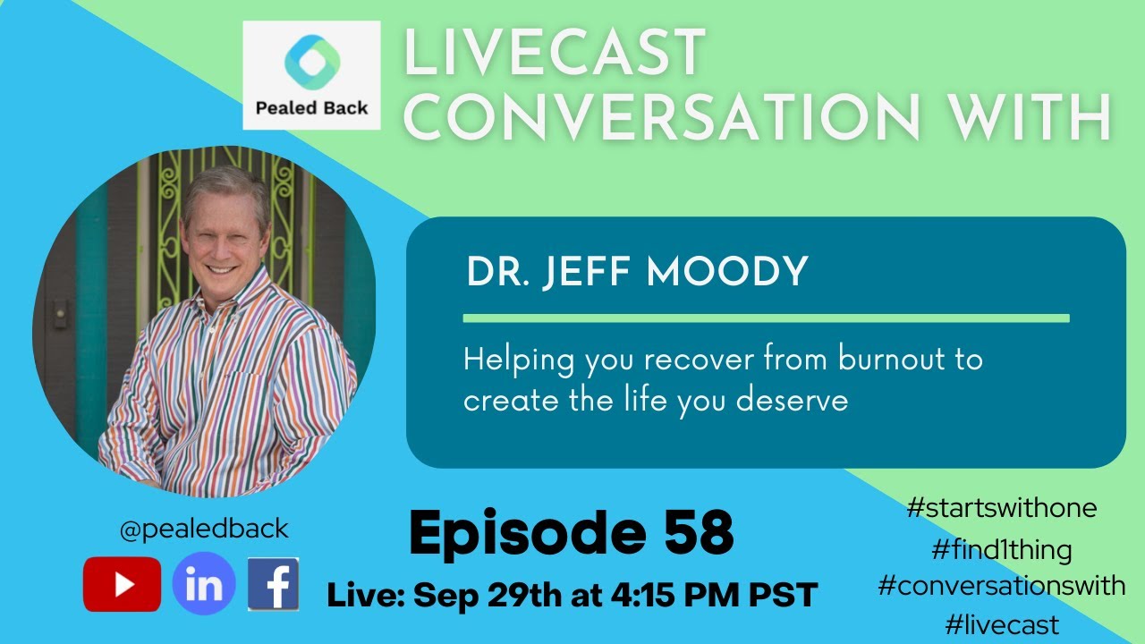 Ep. 58 - LiveCast Conversation With Dr. Jeff Moody - YouTube