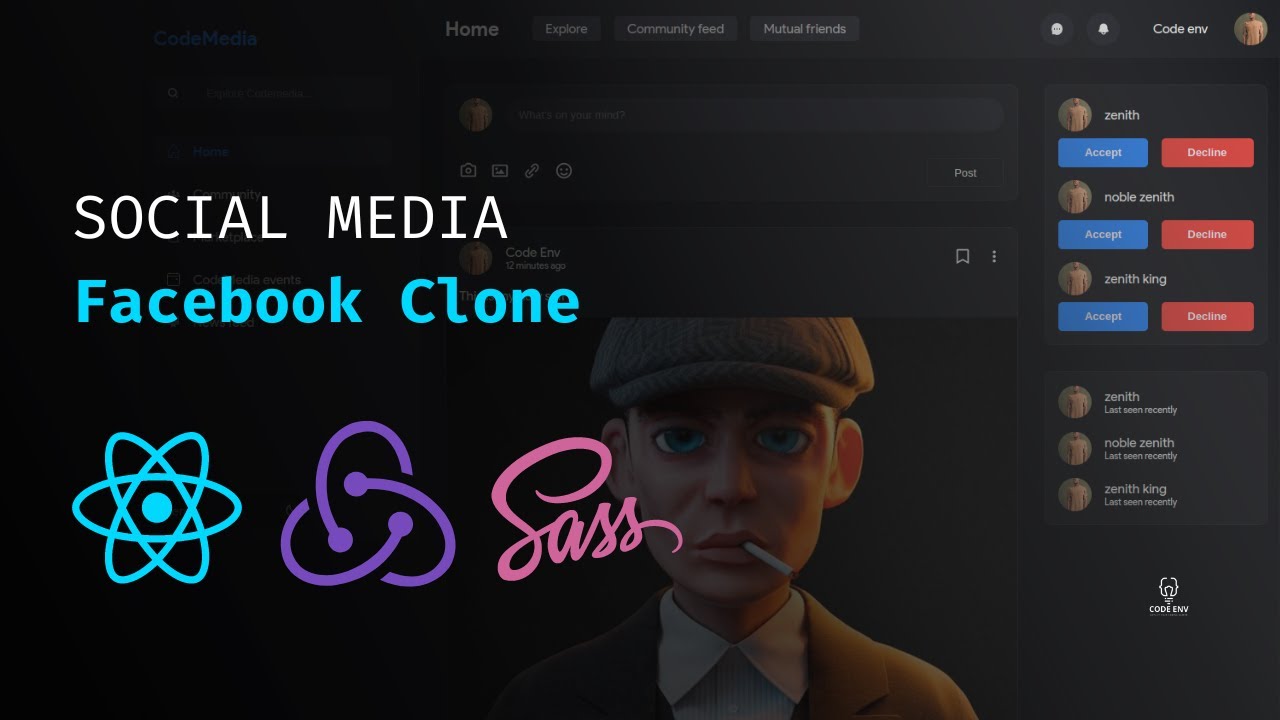 Mern Stack Social Media App Tutorial React Node Js Full Course For Beginners Youtube