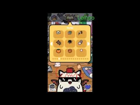 Klepto Cats - 2 rooms, all Cats & Items + Gem Dog - YouTube