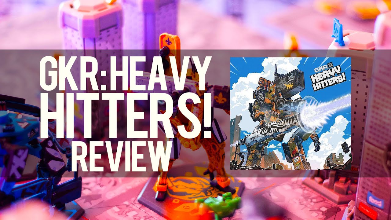 GKR Heavy Hitters Review: EPIC Mech Battle Game from Weta Workshop ...