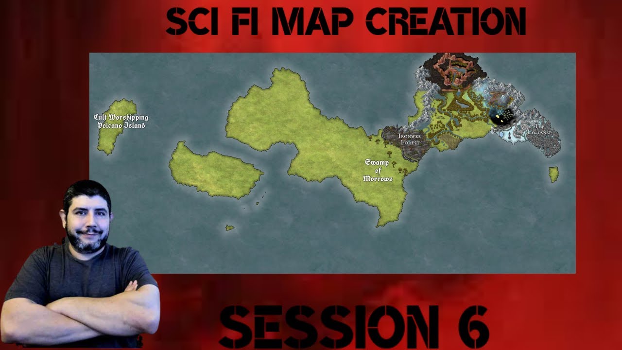 Sci Fi Map Creation for your TTRPG Session 6 - YouTube