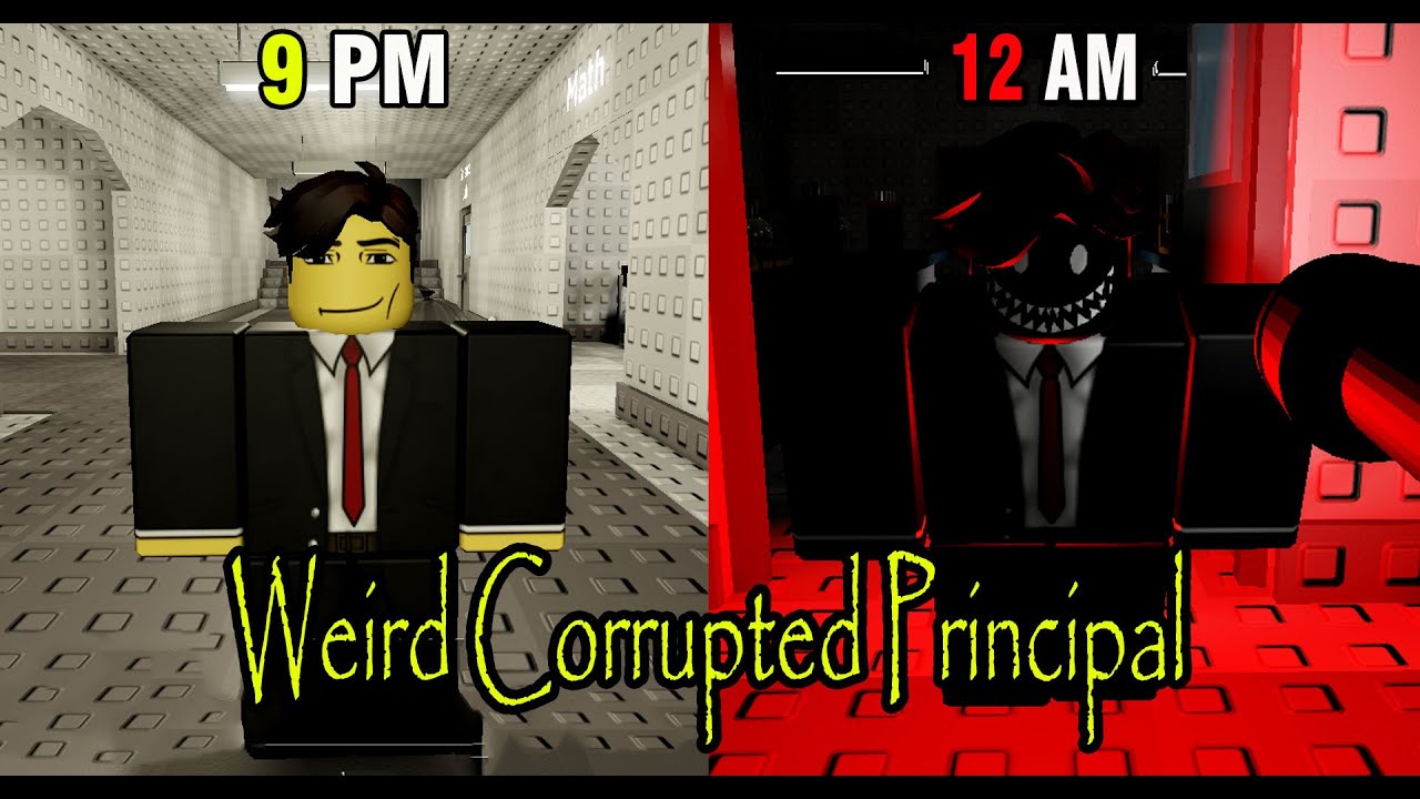 ROBLOX - Weird Corrupted Principal - [Full Walkthrough] - YouTube
