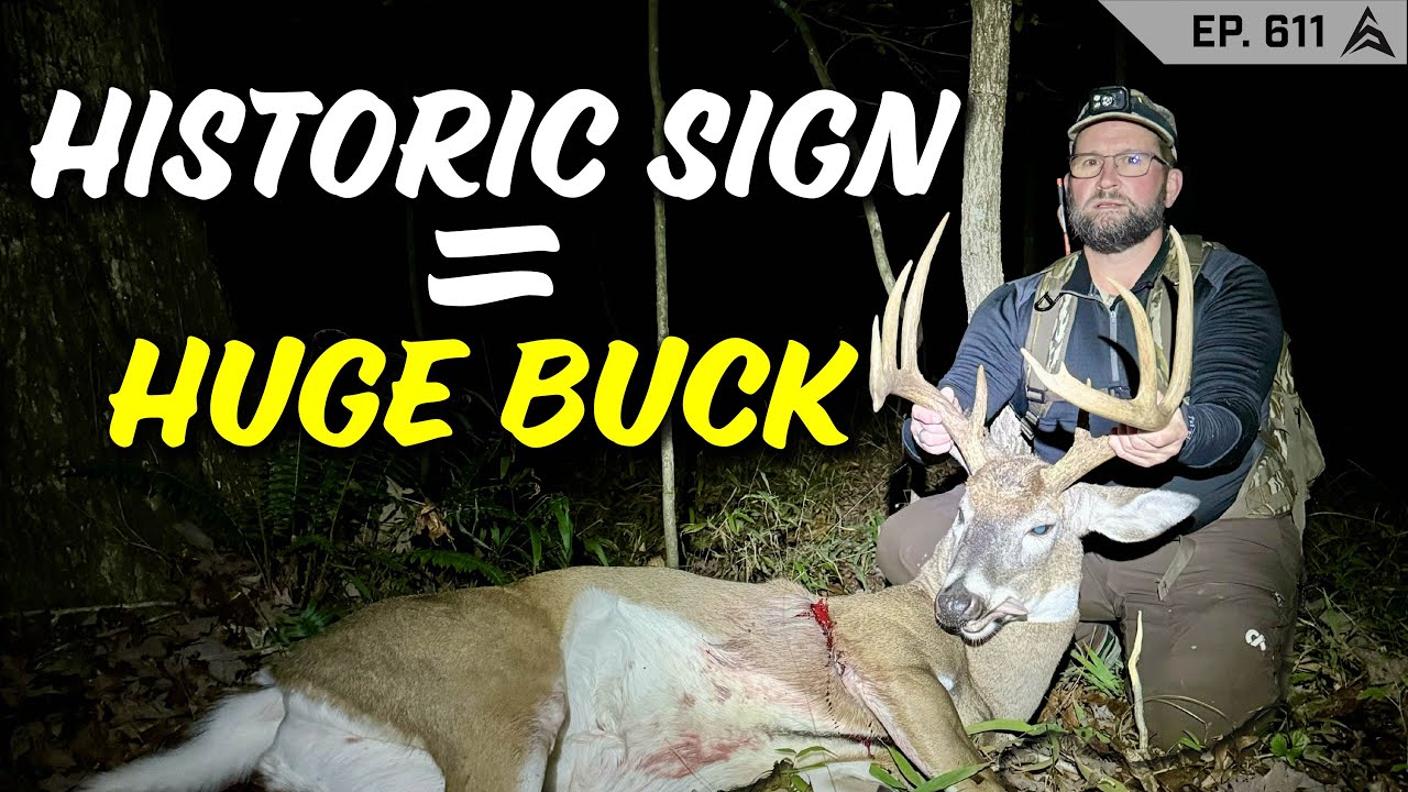 Connecting deer trails & buck sign to find THIS buck! - YouTube