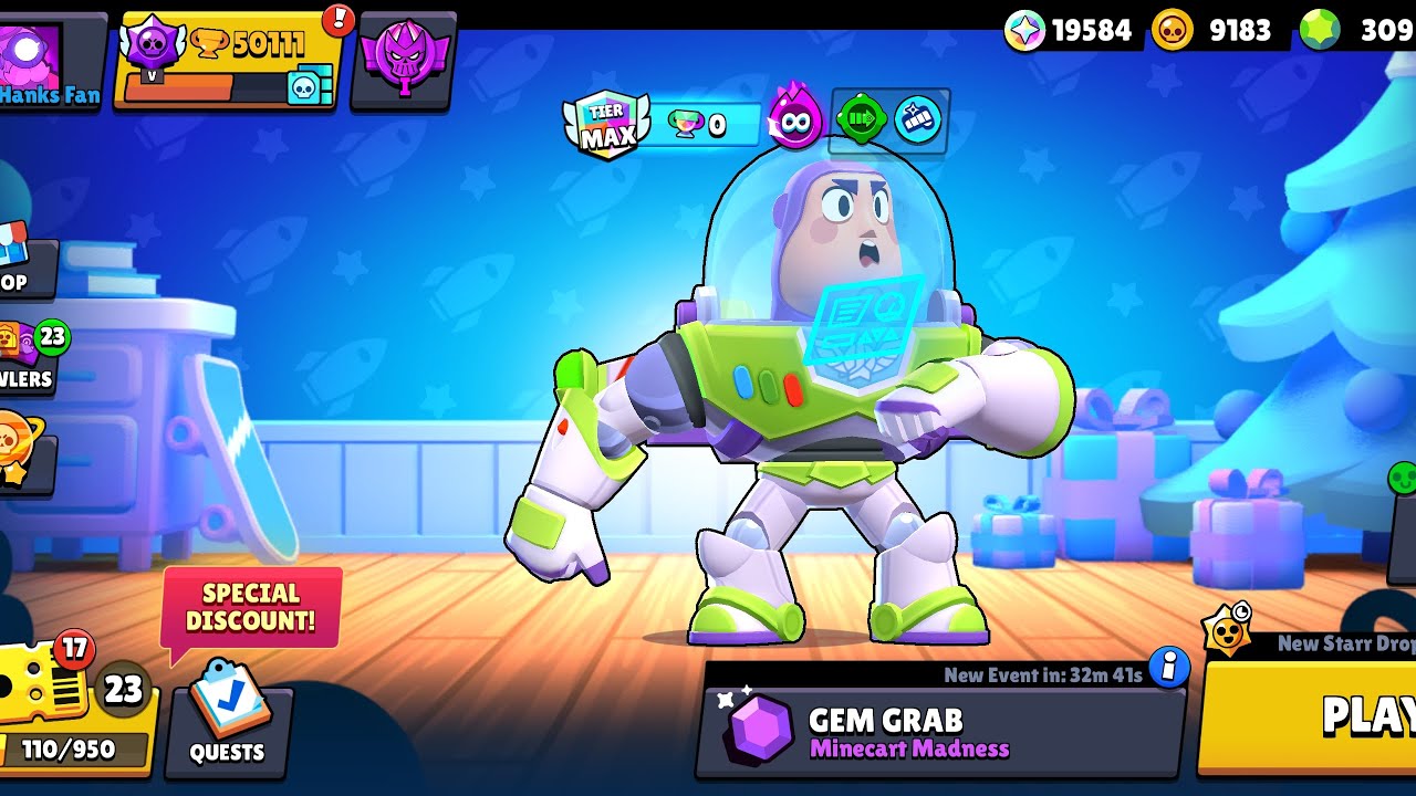 Brawl Stars Buzz Lightyear First Time Playing - YouTube