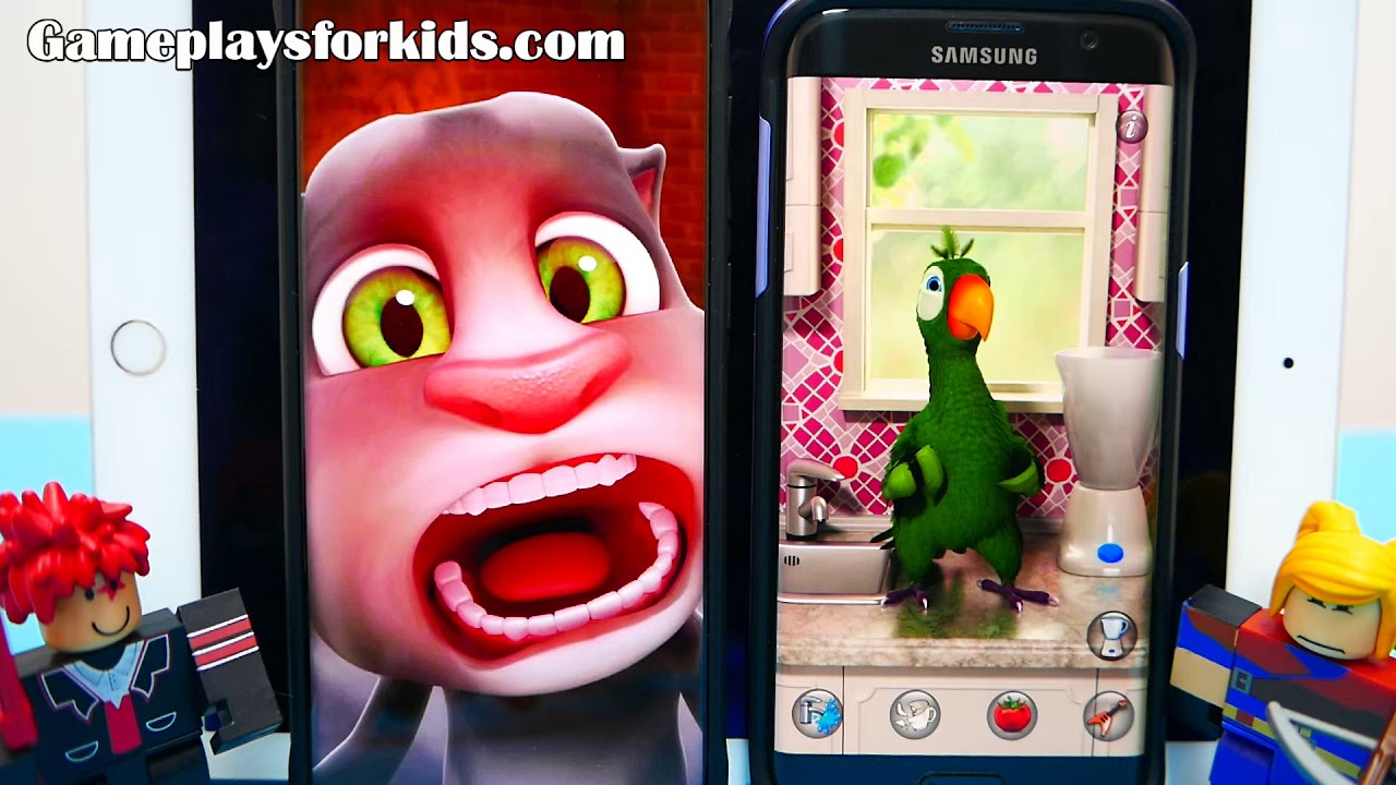 Talking Tom VS Talking Pierre ECHO | GAMEPLAYS - YouTube