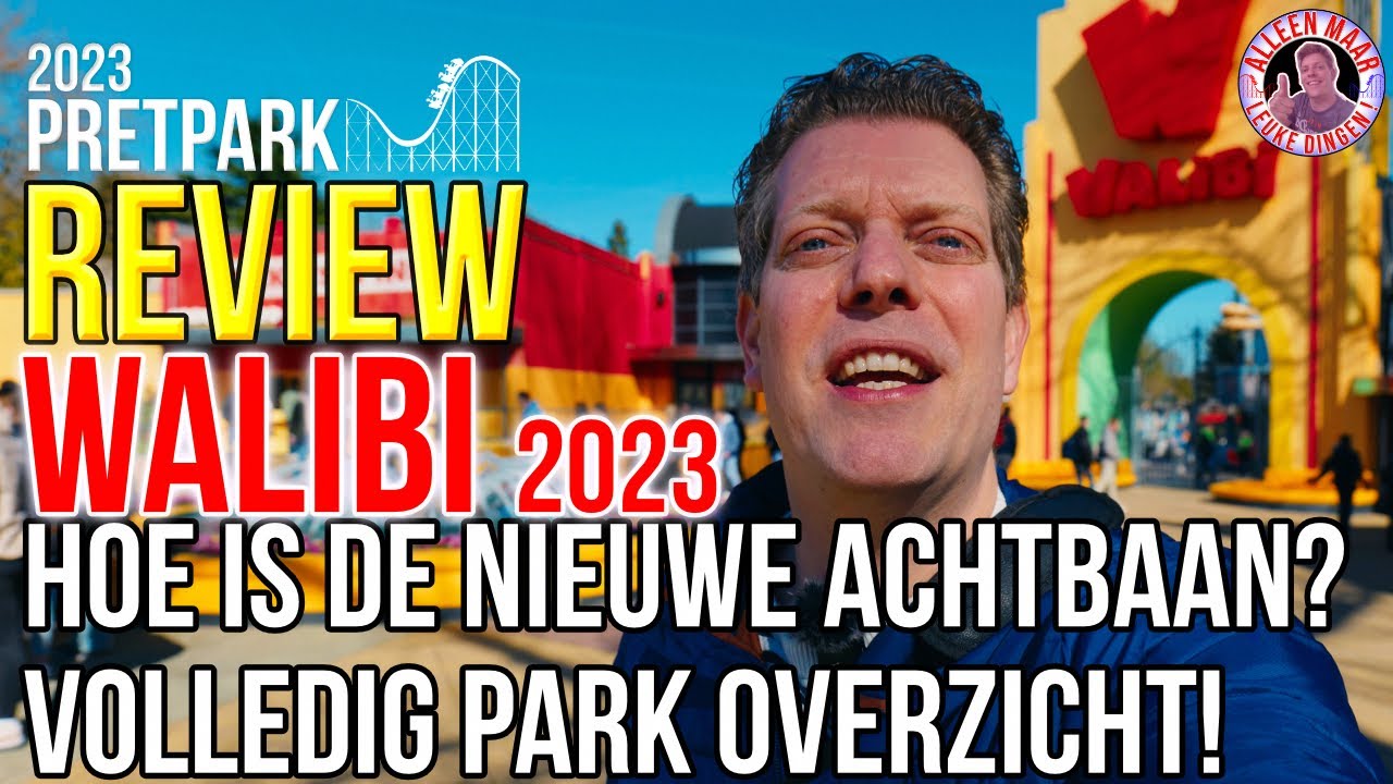 Walibi Holland 2023 Nieuw gebied - Walibi Play voorbereidingen - Mega rustig! Volledig overzicht ...