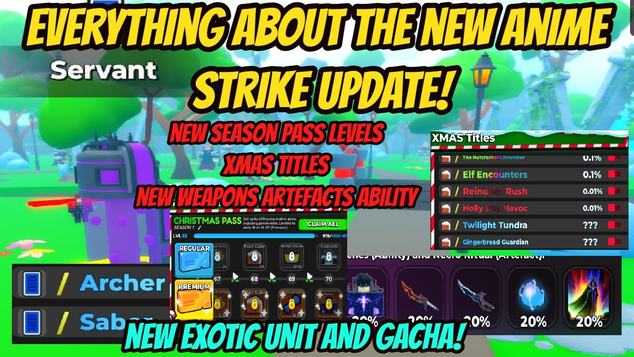 Everything about the new Anime Strike Update !!! - New Exotic Unit ...