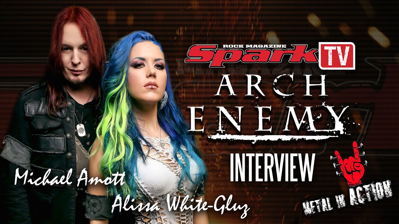 SPARK TV: ARCH ENEMY - interview (Prague, 7th December 2015) - YouTube