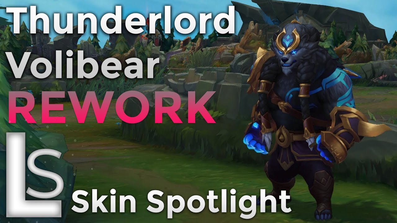 Thunderlord Volibear REWORK - Skin Spotlight - Thunderlord Collection ...