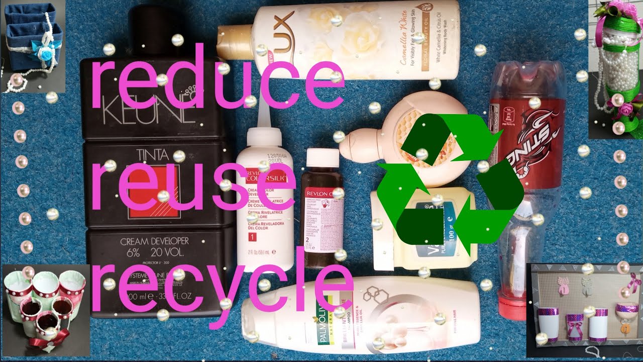 DIY multi purpose organizers out of waste plastic bottles/reduce reuse ...