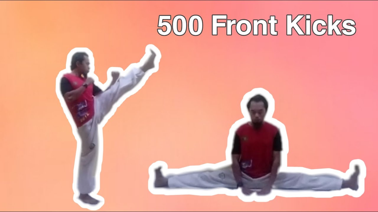 500 Front Kicks - YouTube