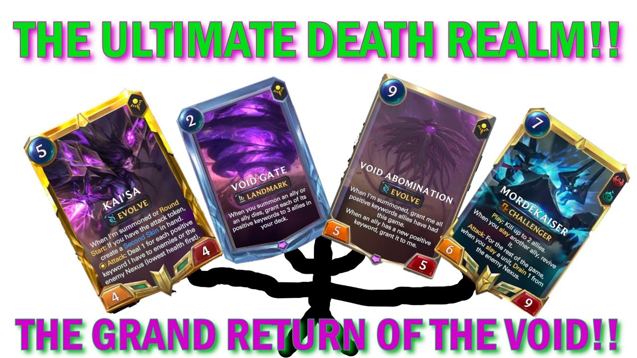 DANCE INTO THE VOID GATE WITH KAISA AND MORDEKAISER! - Legends of ...