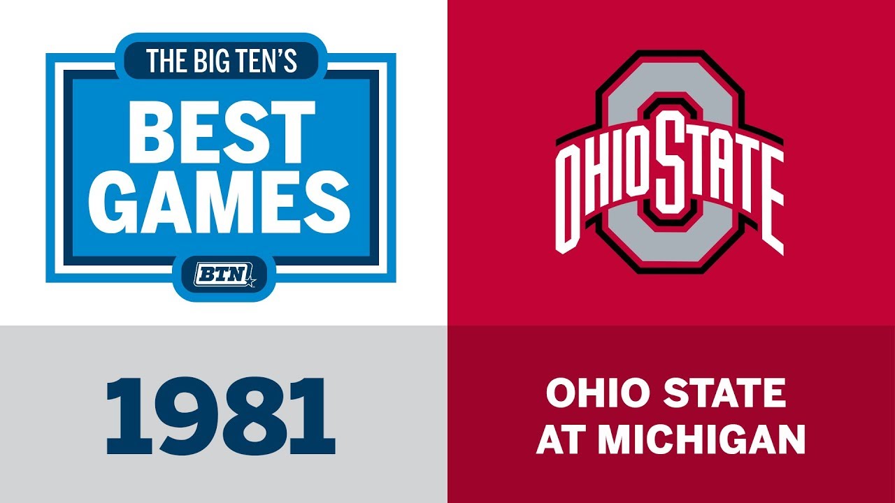 1981 Ohio State at Michigan | Big Ten Football | Big Ten's Best Games ...
